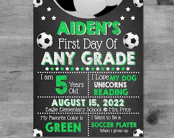 First Day of School Sign - Etsy