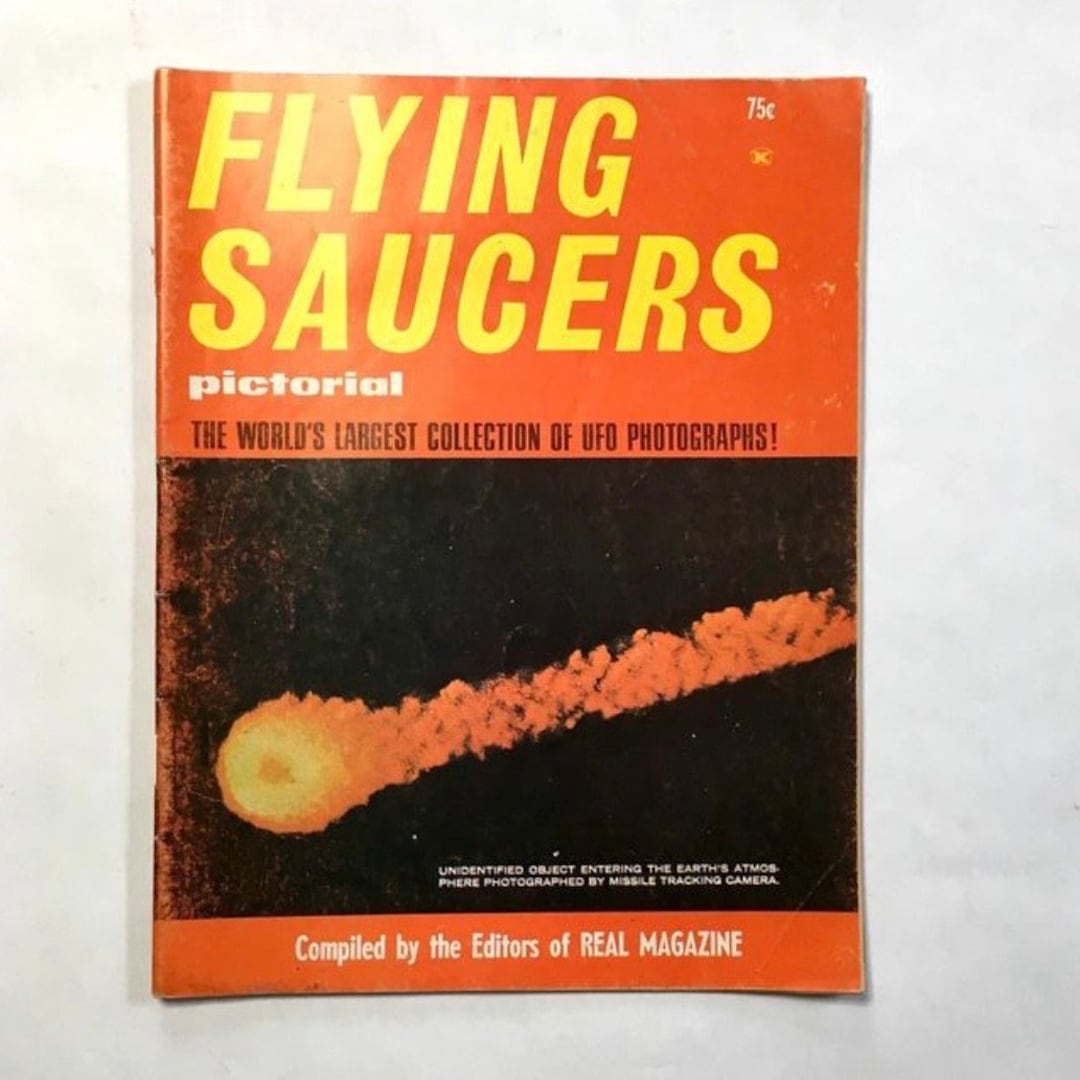 Flying Saucers Pictorial Magazine, 1967. as Shown. Vintage UFO Alien ...