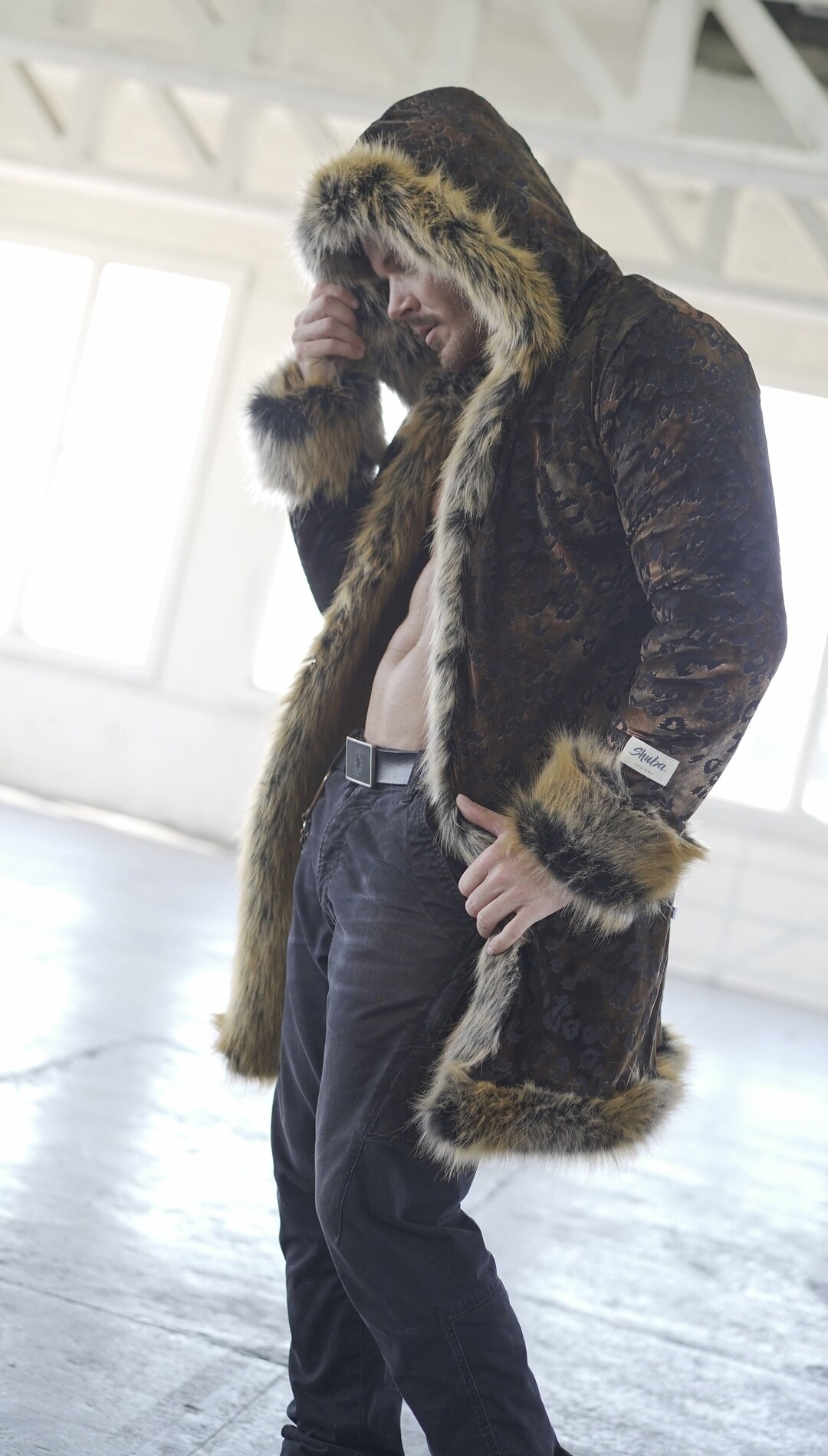 Boho Fox Festival Faux Fur Burning Man Funky Disco Fashion Clothing Fox ...