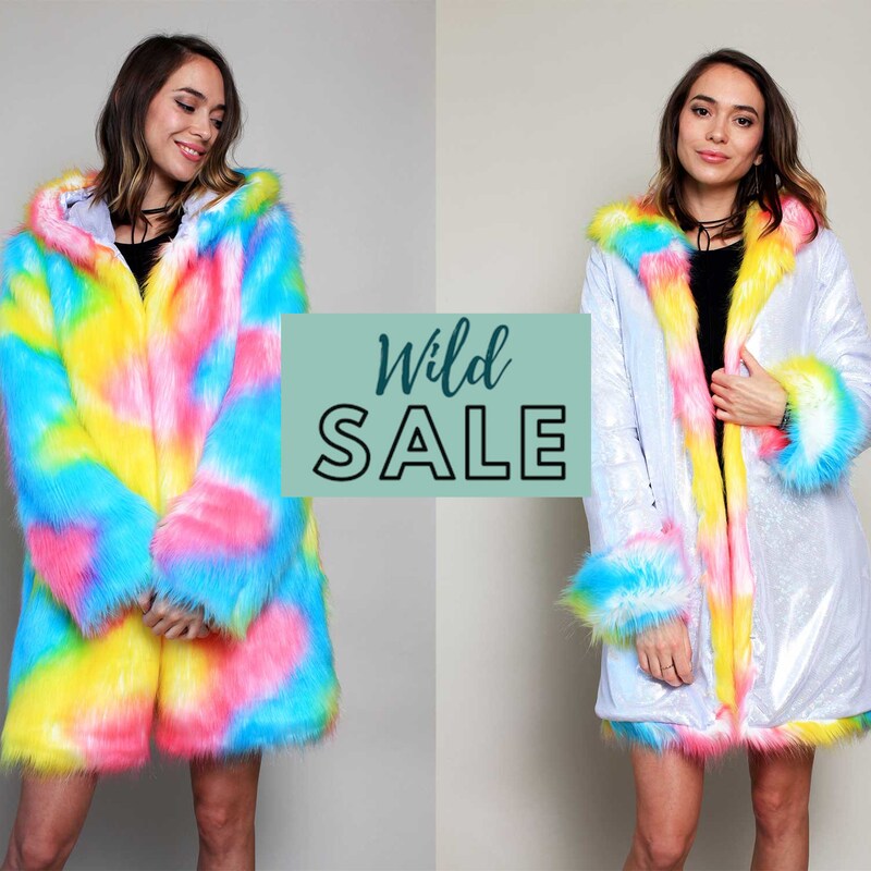 Rainbow Coat - Etsy