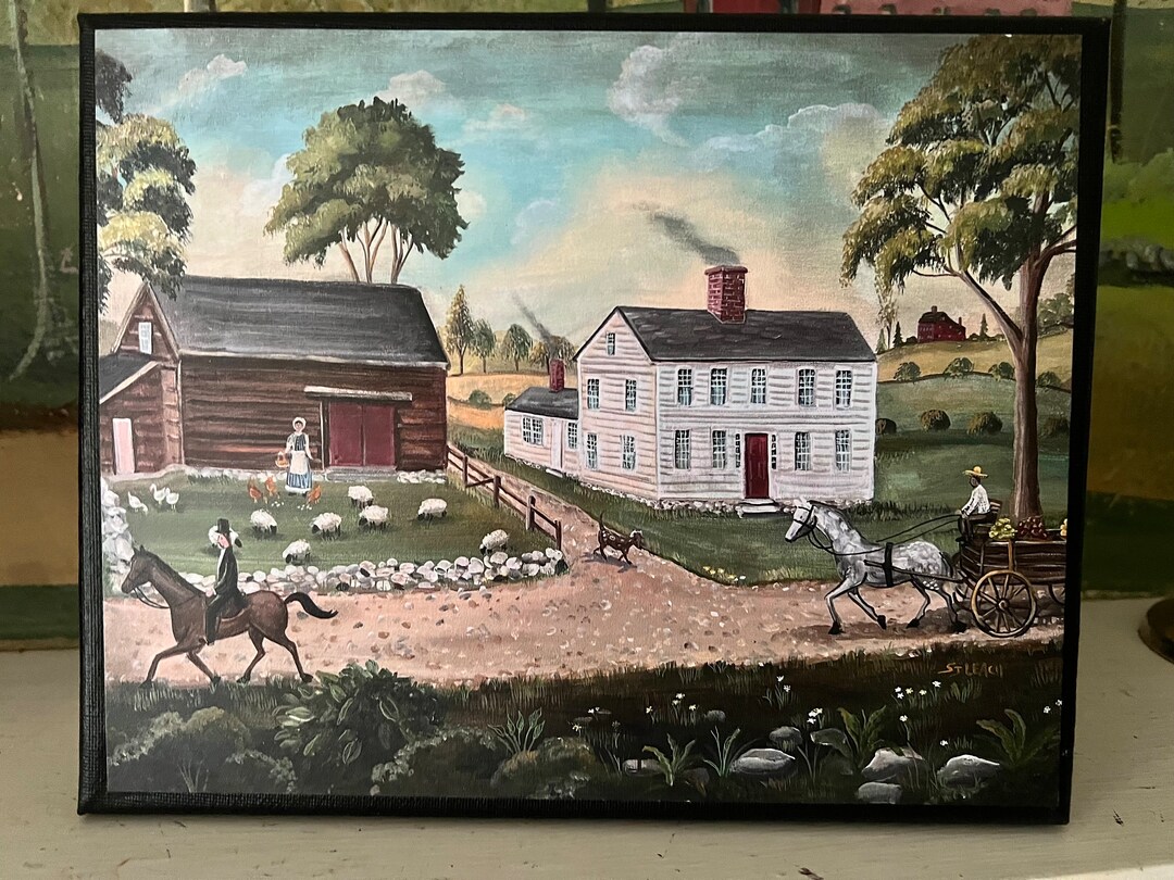 Hand Signed Prints on Canvas of My Original Paintings - Etsy