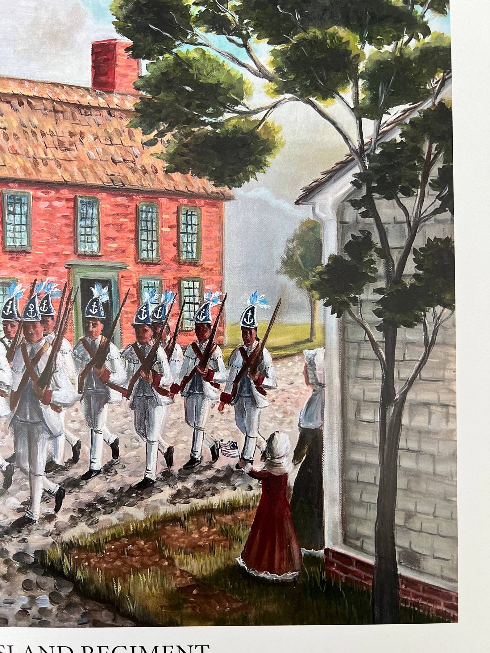 Rhode Island First Regiment Hand Signed, Limited, Edition Prints - Etsy