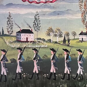Marching Soldiers Print Mounted on Canvas - Etsy