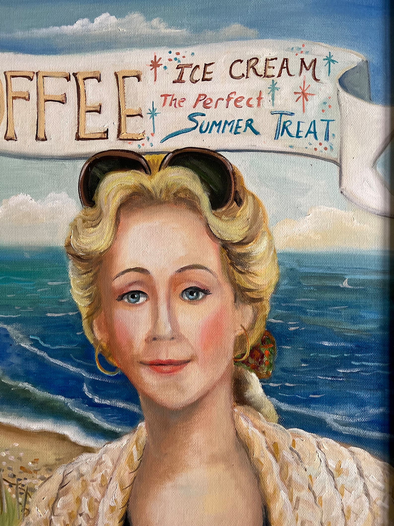 Ellen Brody Brings the Coffee Ice Cream - Etsy