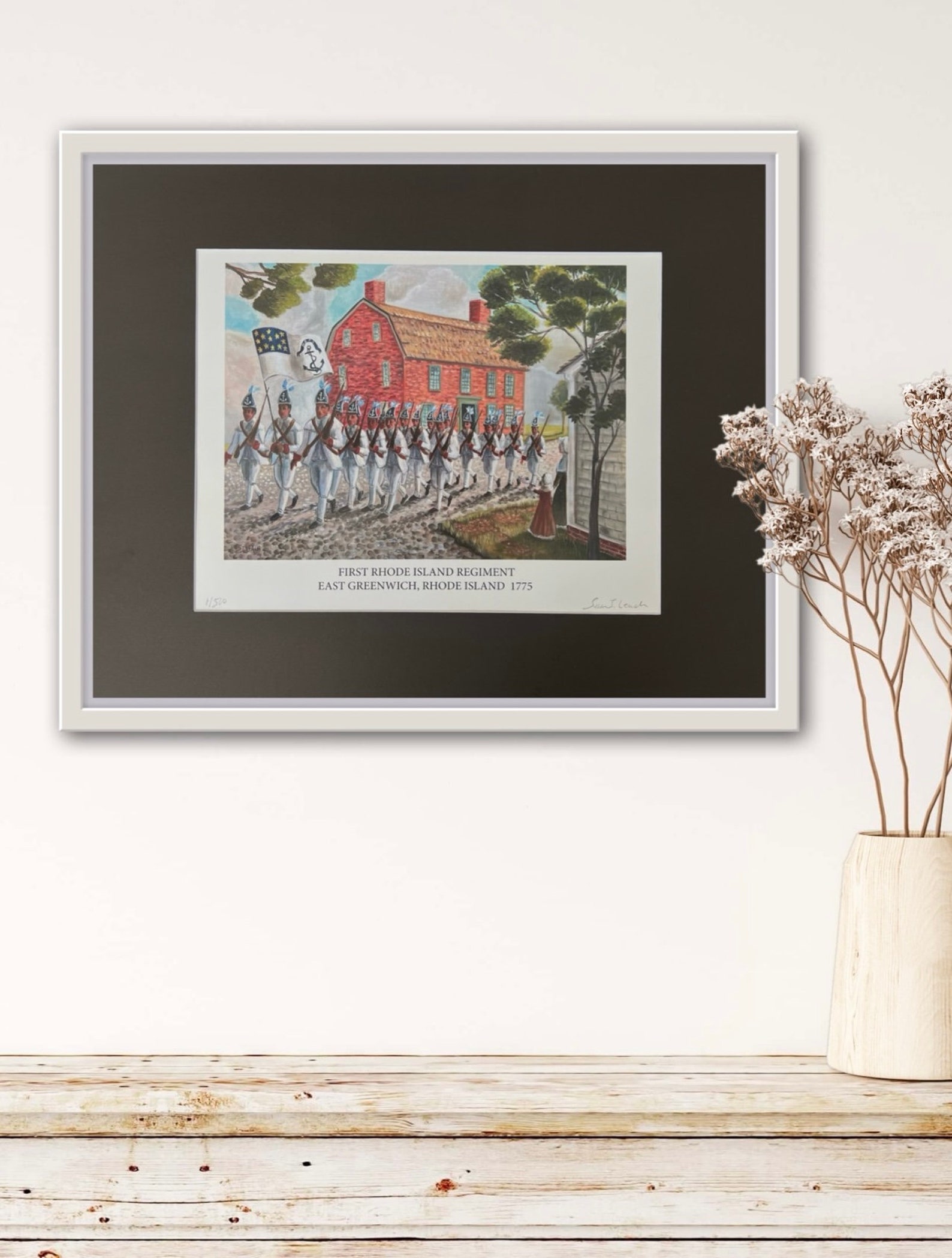 Rhode Island First Regiment Hand Signed, Limited, Edition Prints - Etsy