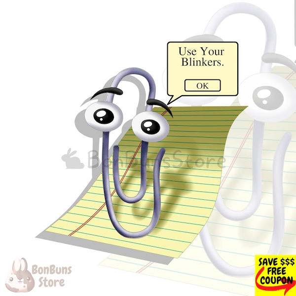 Microsoft Clippy - Etsy