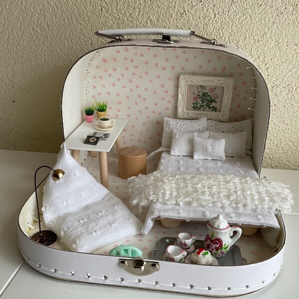 Suitcase Dollhouse - Etsy