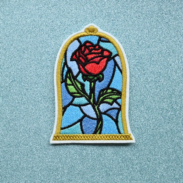Rose Patch Iron On - Etsy