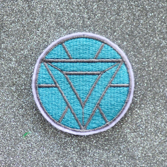 Arc Reactor Embroidered Iron On Patch | Etsy