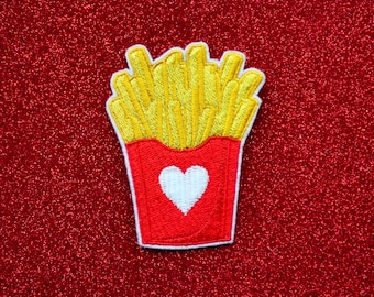 Fries Before Guys Embroidered Iron-on Patch - Etsy