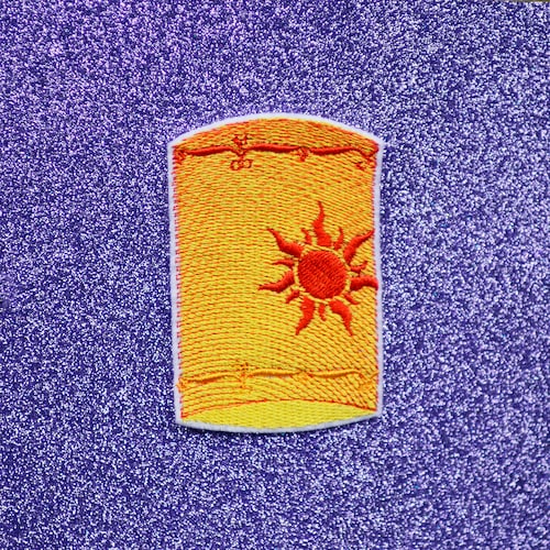 Tangled Lantern Iron-on Patch - Etsy