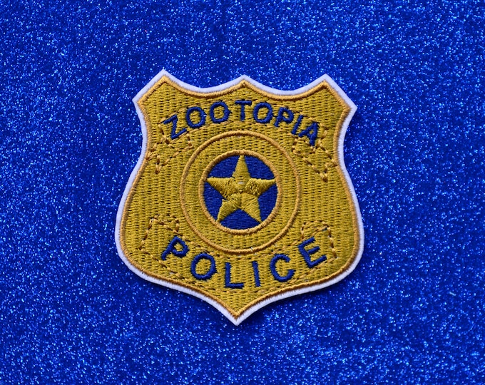 Printable Zootopia Police Badge