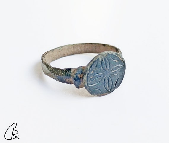 Big medieval ring,Ancient Original medieval jewelry, … - Gem