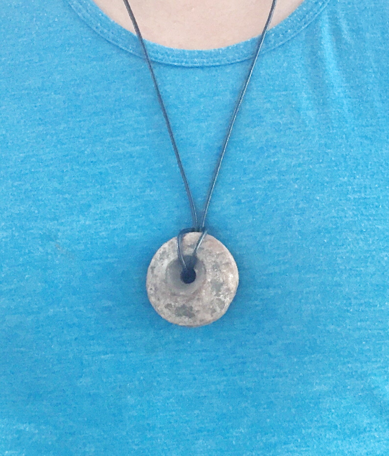 Pendant From a Stone Spindle of the Late Neolithic Period on a - Etsy