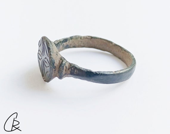 Big medieval ring,Ancient Original medieval jewelry, … - Gem