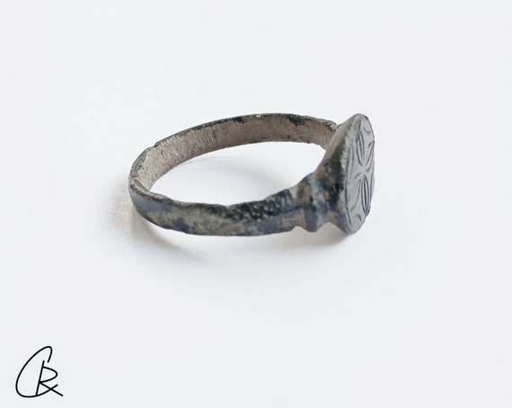 Big medieval ring,Ancient Original medieval jewelry, … - Gem