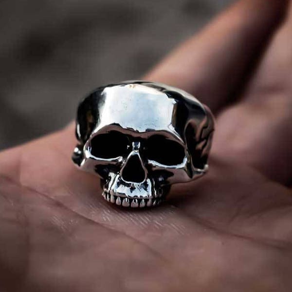 Skull Ring Men - Etsy