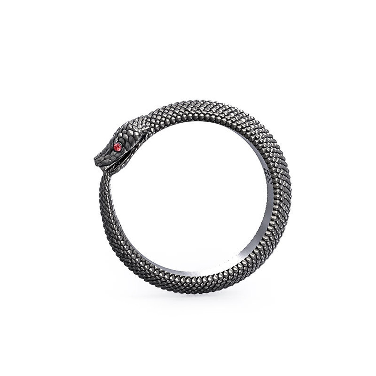 Classic Ouroboros Snake Ring Sterling Silver 925 Made in - Etsy