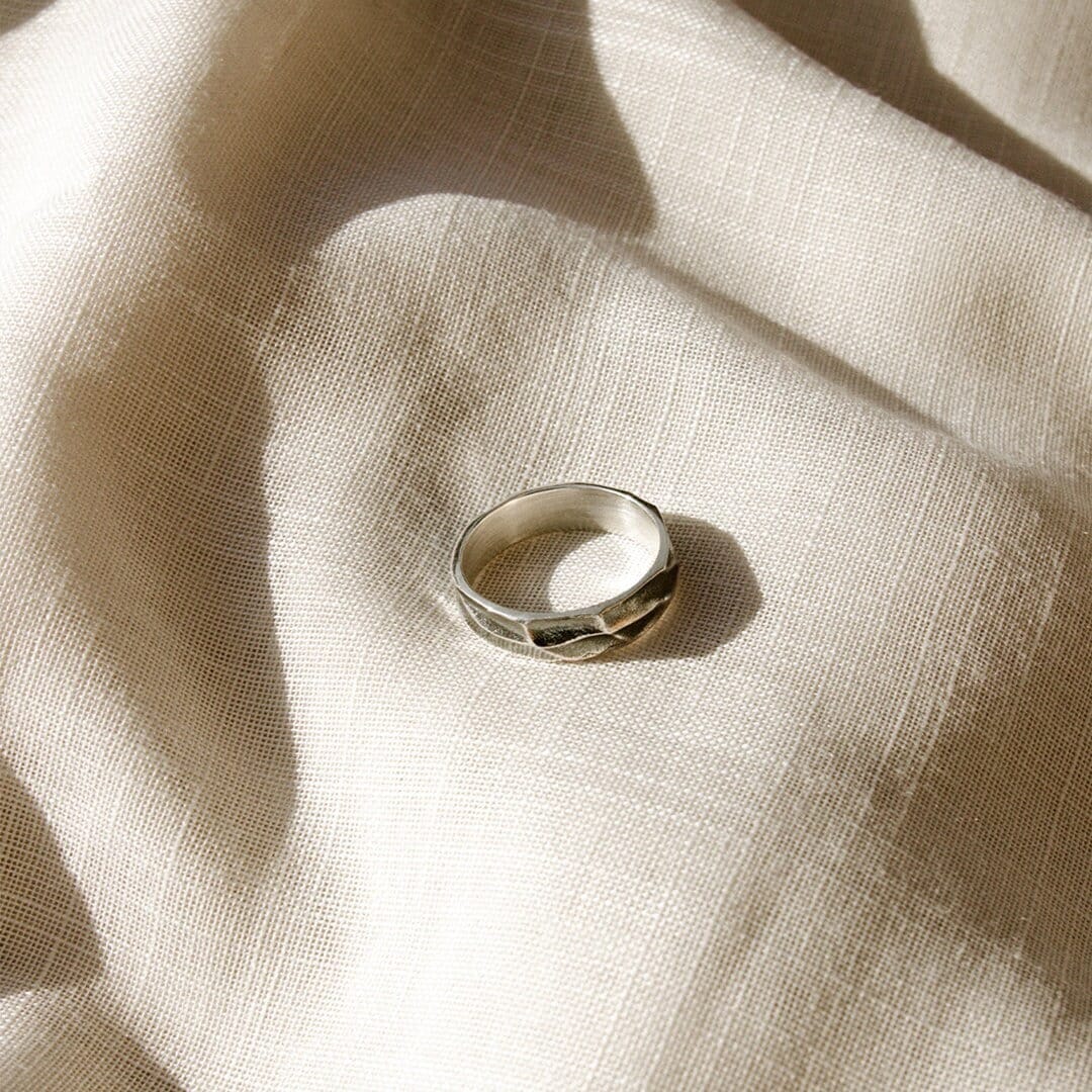 Dune Ring | Sterling Silver 925 | Made in Italy | FEEL NO PAIN - Etsy