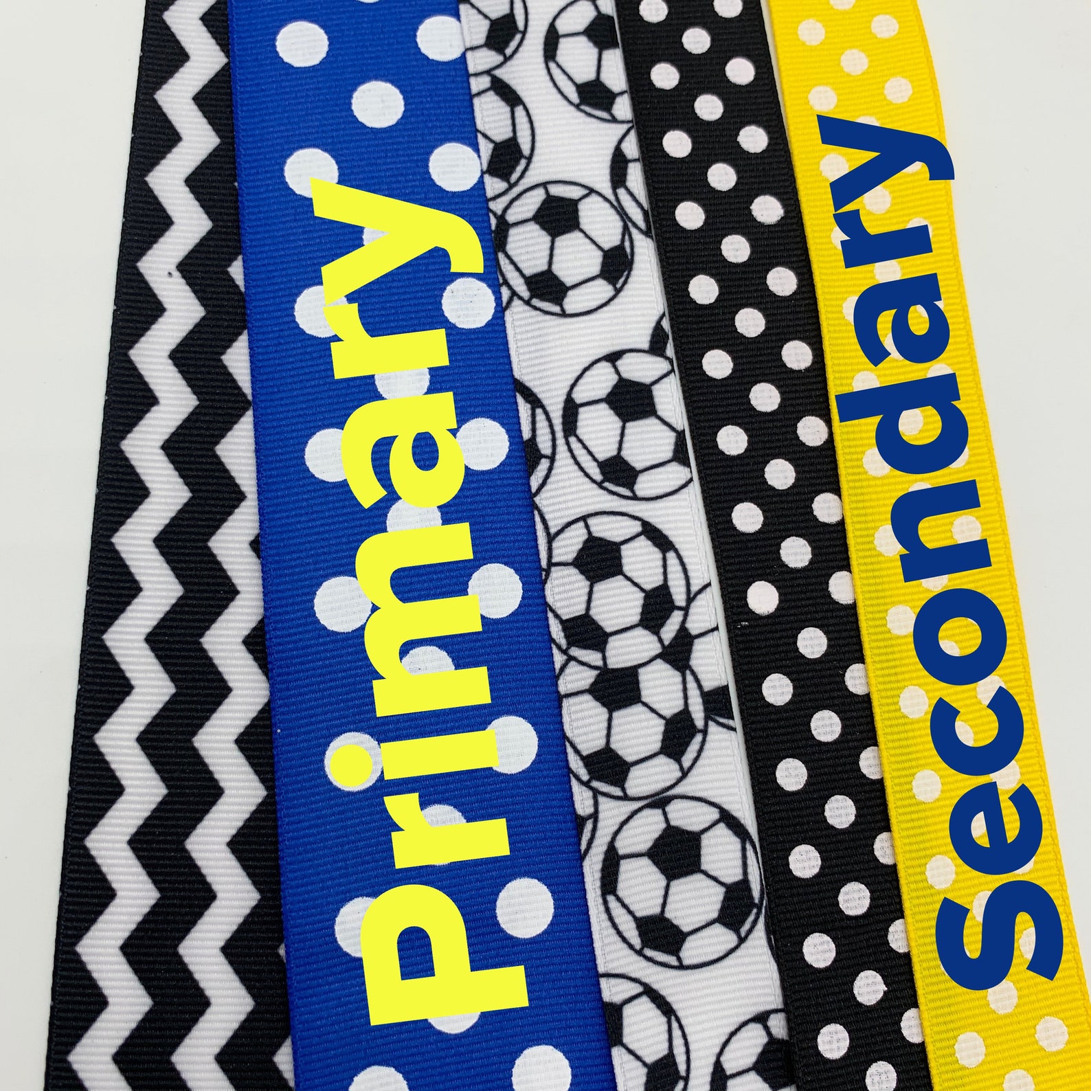 Soccer Hair Streamer, Ponytail Holder, Hair Streamer, Soccer Hair Tie ...