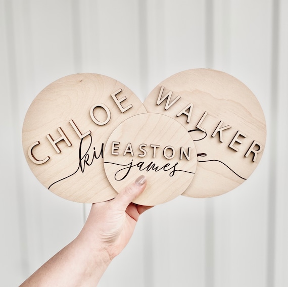 Name Sign Baby Name Sign Name Announcement | Etsy