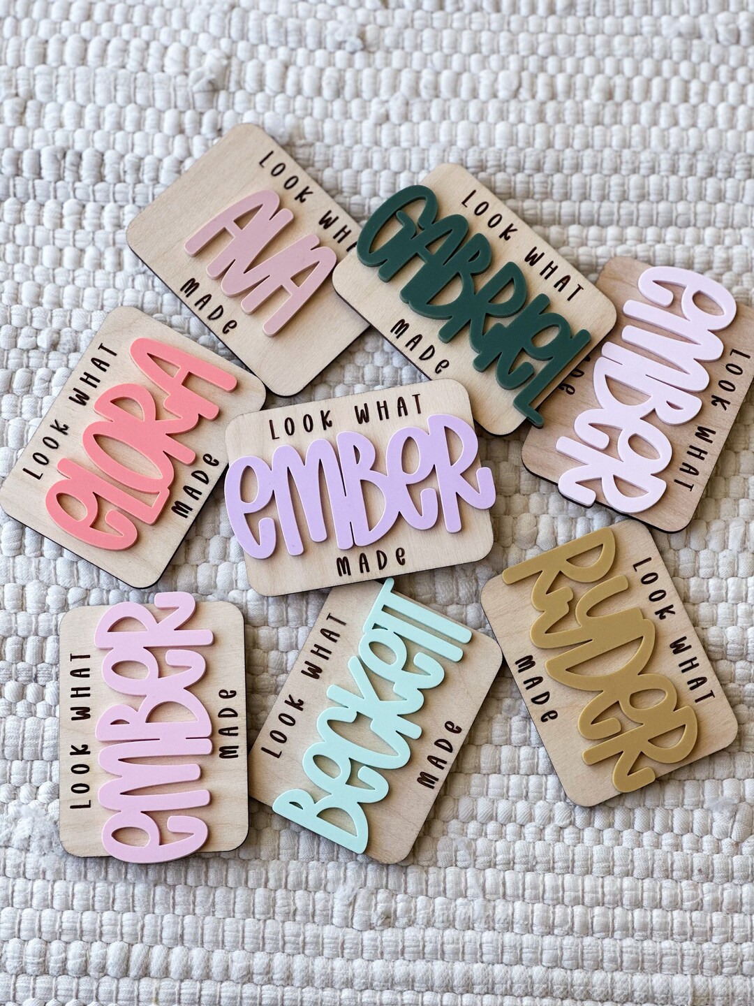 Children's Art Display Magnet | Look What I Made Magnet | Kid's Art ...