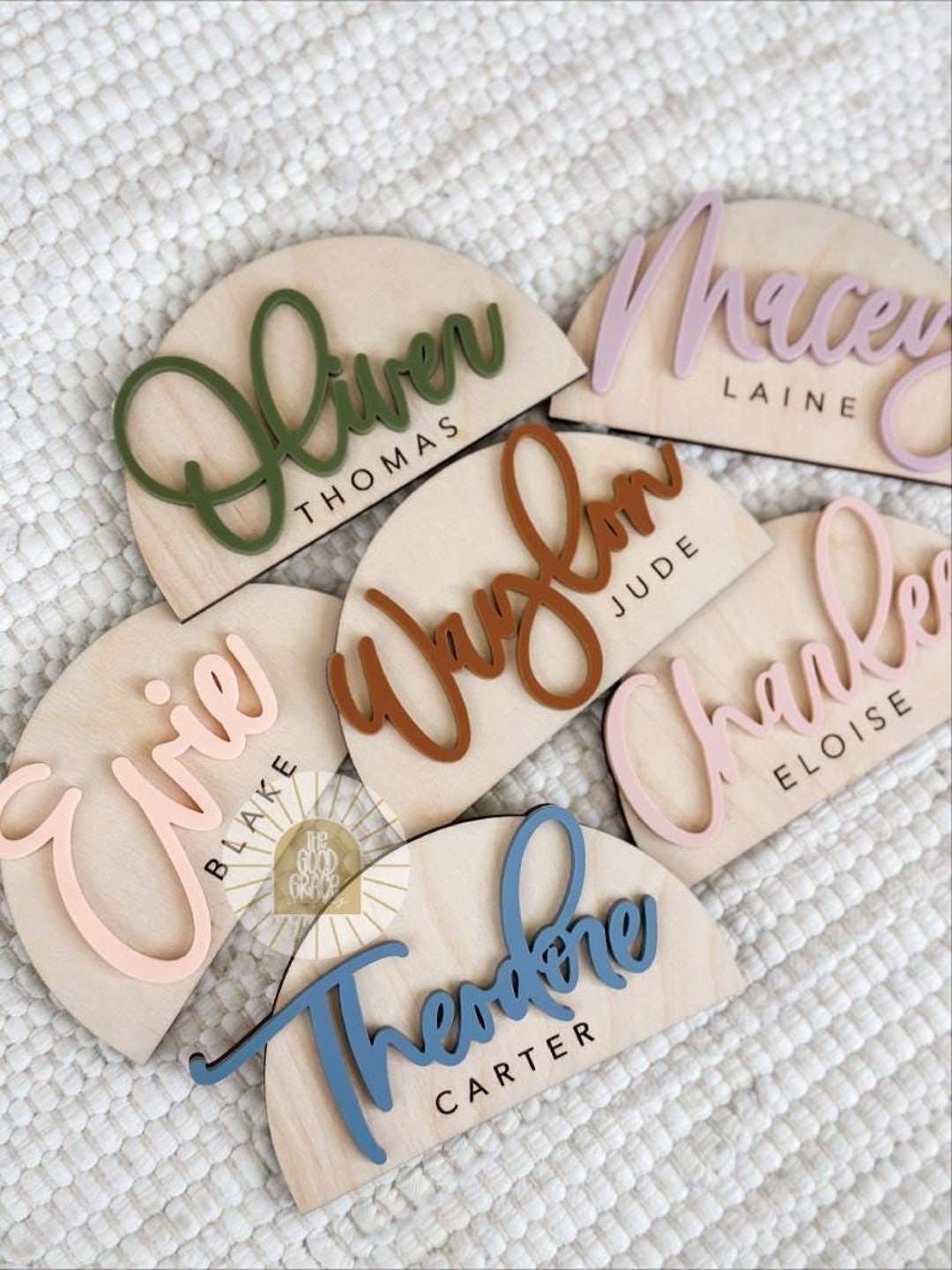 Baby Name Sign | Mini Baby Name Sign | Name Announcement | Hello My ...