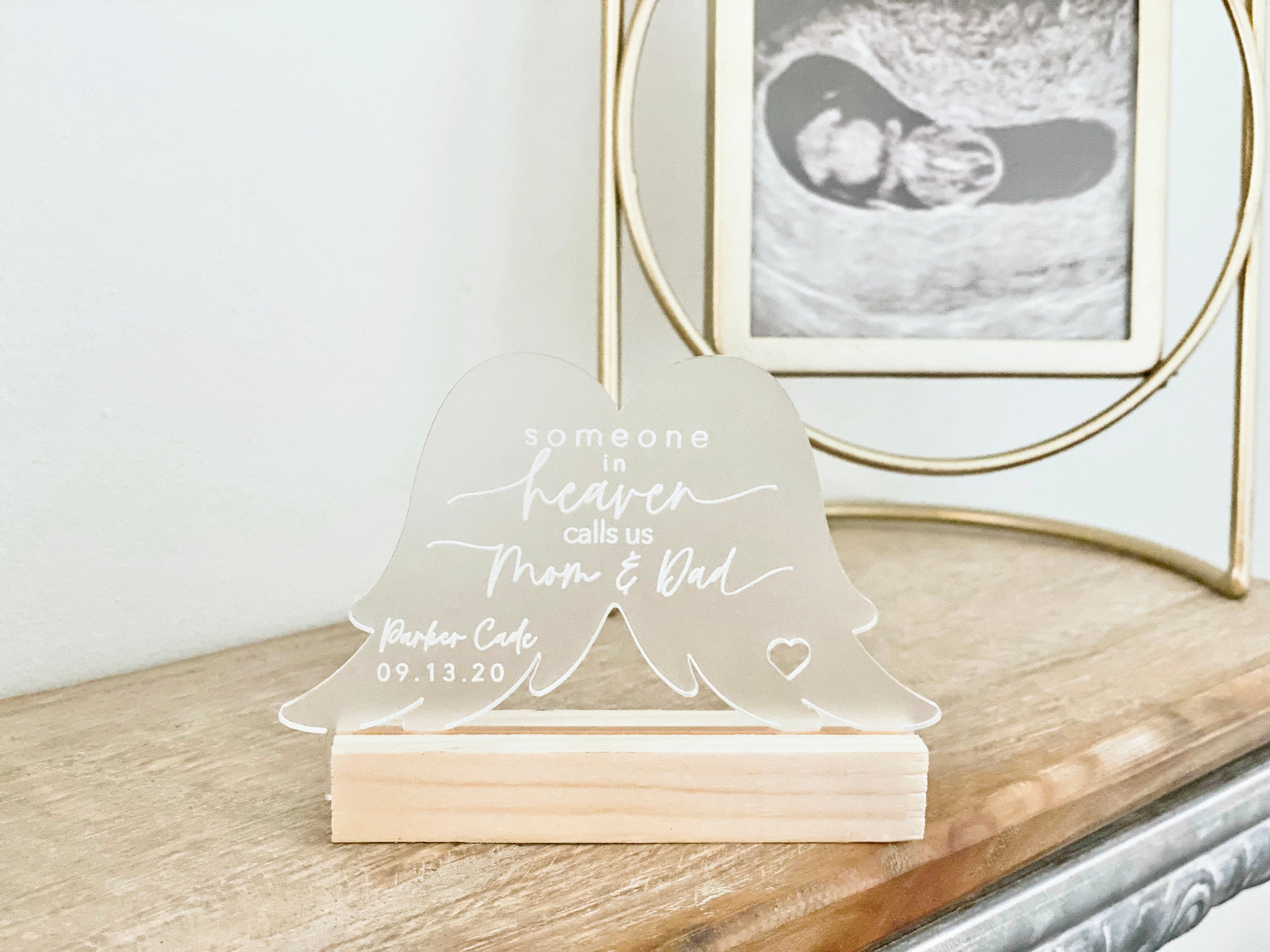 Miscarriage Gift Miscarriage Keepsake Angel Wings Baby | Etsy