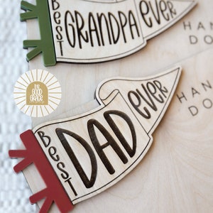 DIY Father's Day Handprint Sign | Father's Day Craft | Father's Day ...