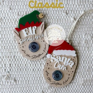 Christmas Cam | Santa Cam | Elf Surveillance | Santa Camera | Christmas ...