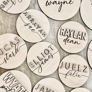 Name Sign | Baby Name Sign | Name Announcement - Etsy