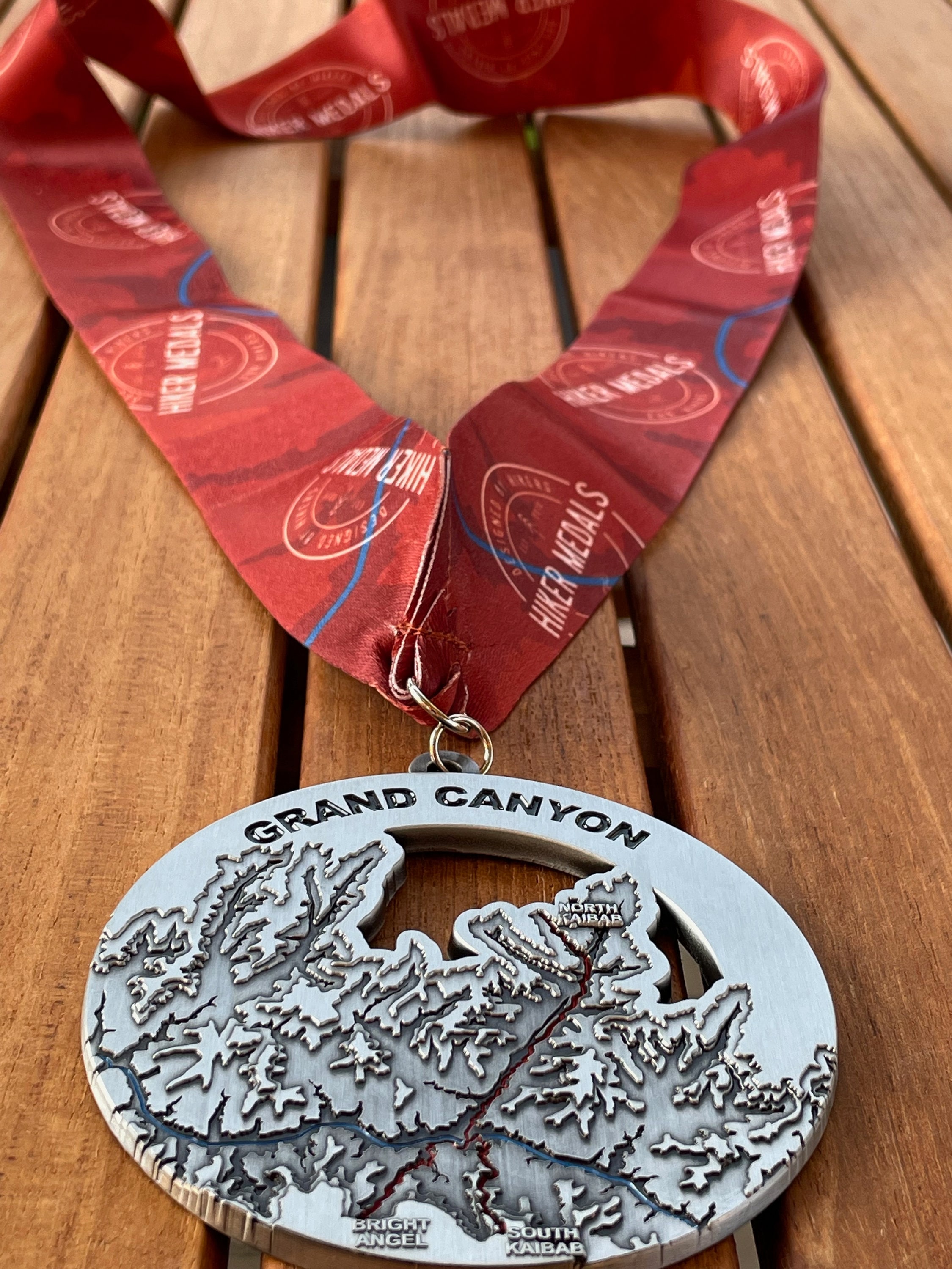 Grand Canyon Medal / R2R / R2R2R / Ornament With Optional - Etsy