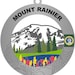 Mount Rainier Medal / Ornament With Optional Engraving ...