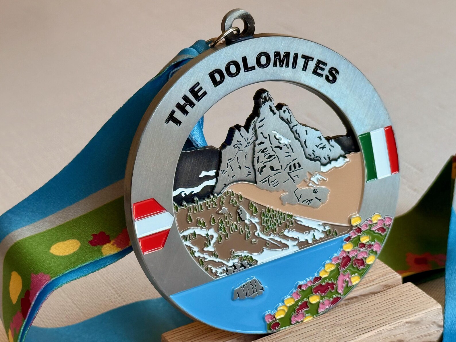 The Dolomites Medal / Ornament With Optional Engraving ...