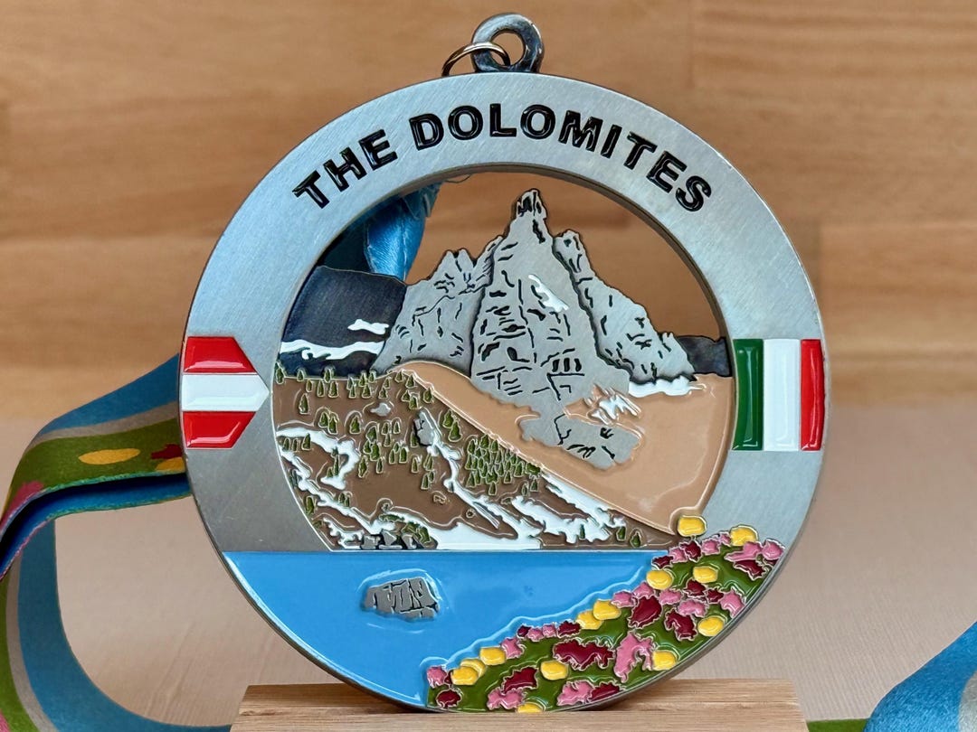 The Dolomites Medal / Ornament With Optional Engraving ...