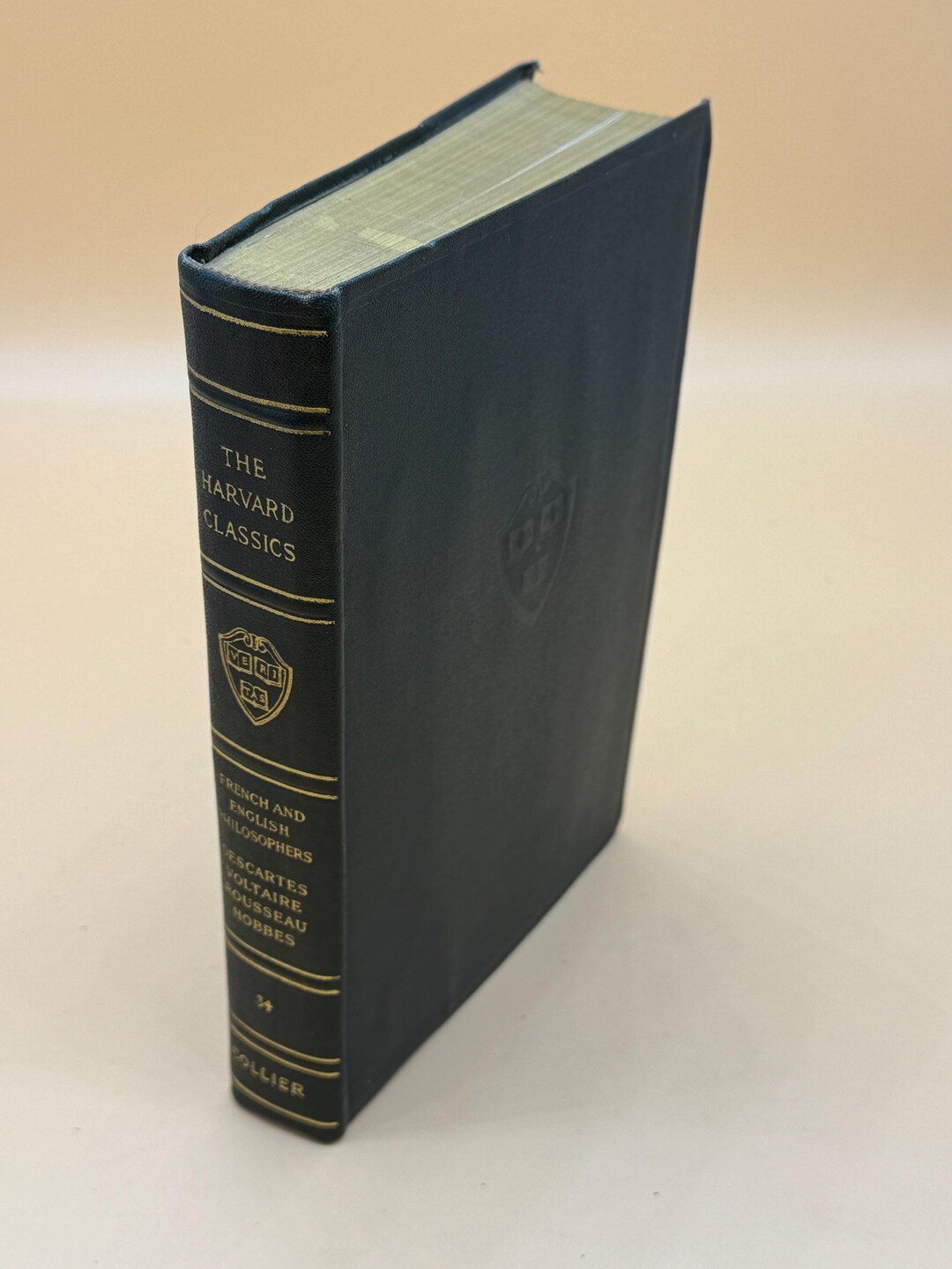 French & English Philosophers 1910 Collier Publishing the Harvard ...