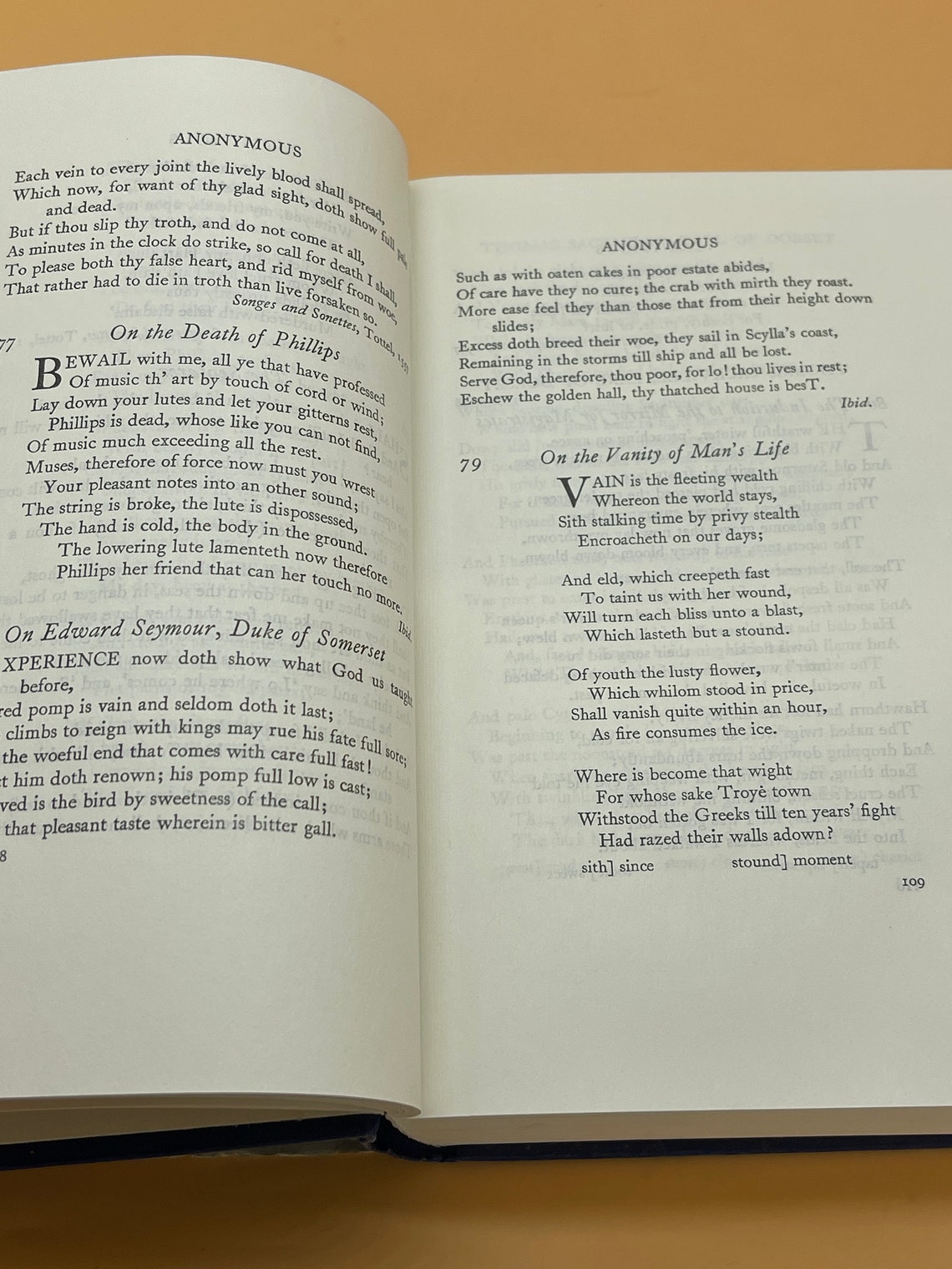 Book of Verses the Oxford Book of Sixteenth Century Verse Chosen by E.K ...