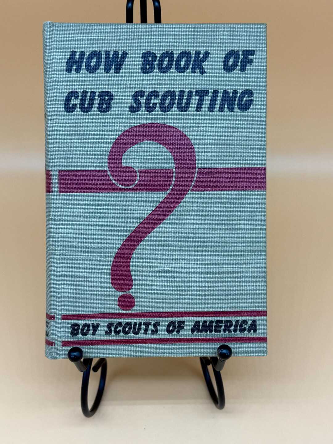 How Book of Cub Scouting Boy Scouts of America 1951 Hardcover Rare Book ...