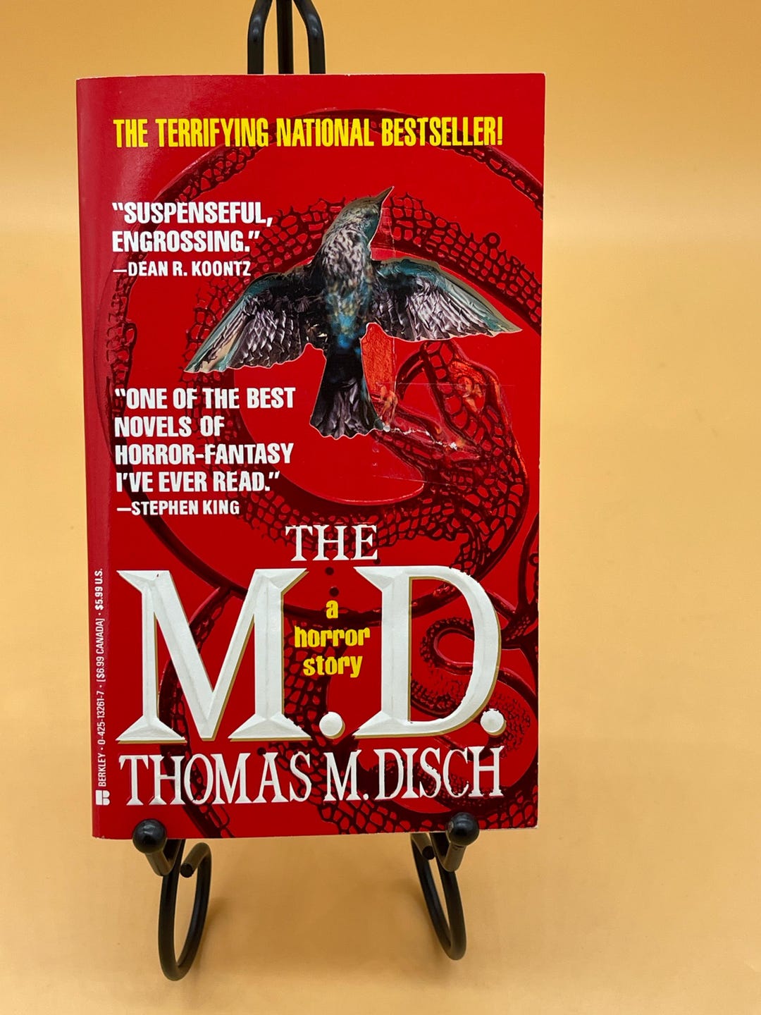 The M.D. a Horror Story by Thomas M. Disch 1992 Berkley Books Classic ...