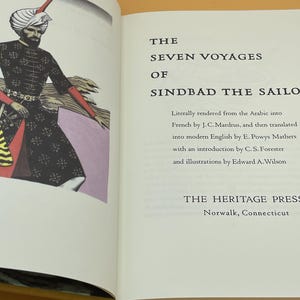 The Seven Voyages of Sinbad the Sailor 1977 Heritage Press W Slipcase ...