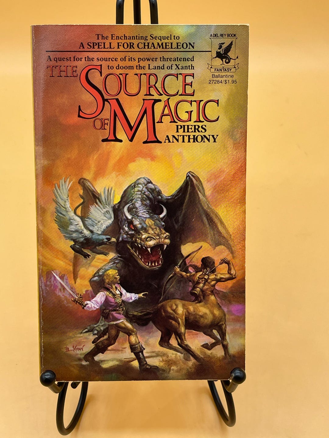 The Source of Magic by Piers Anthony First Ballantine Books MM PB 1979 ...