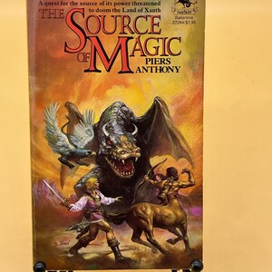 The Source of Magic by Piers Anthony First Ballantine Books MM PB 1979 ...