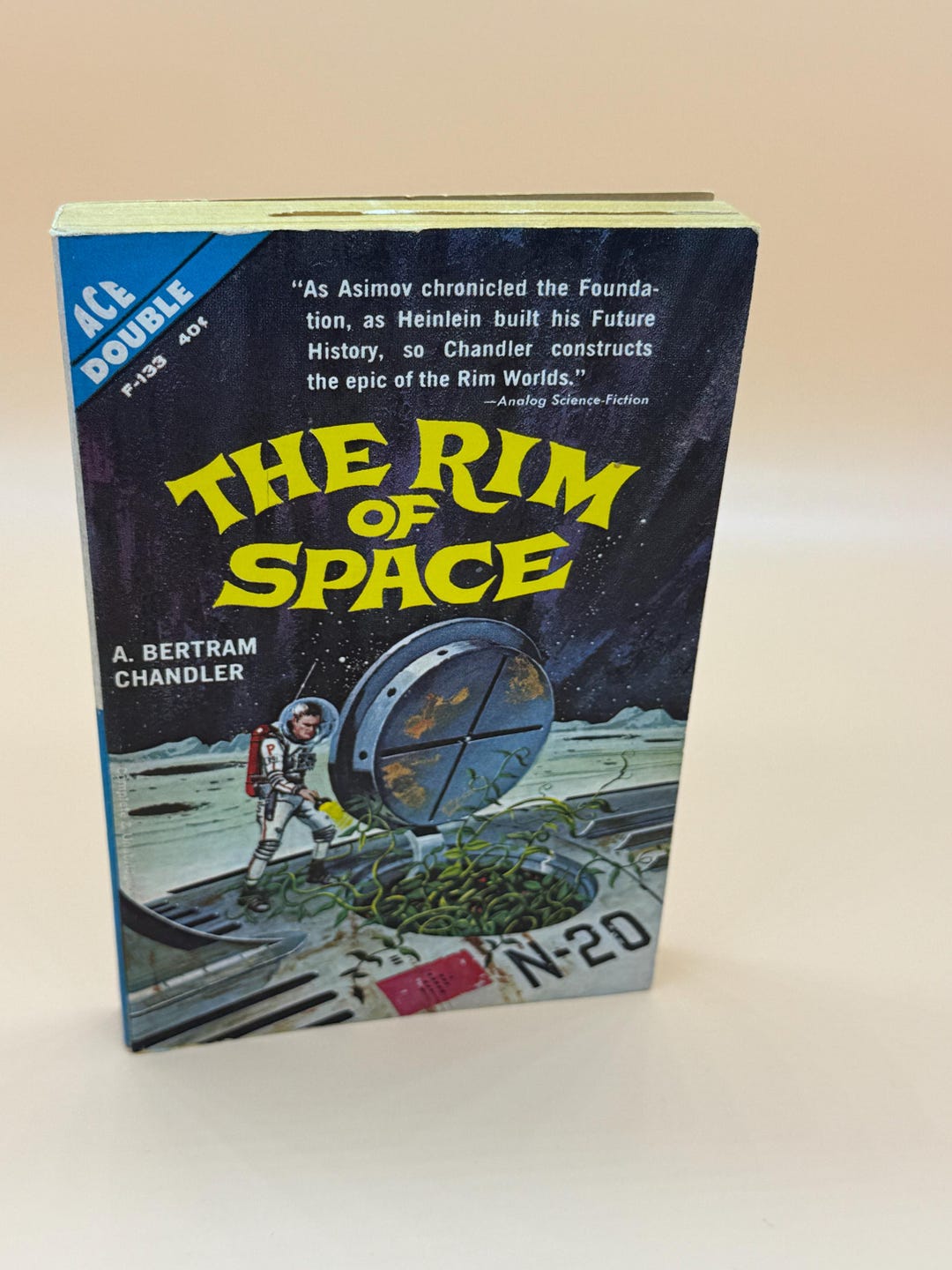 The Rim of Space by A Bertram Chandler & Secret Agent of Terra by John ...