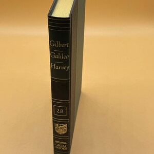 Science Math Books Gilbert, Galileo, Harvey From Britannica Greatest ...
