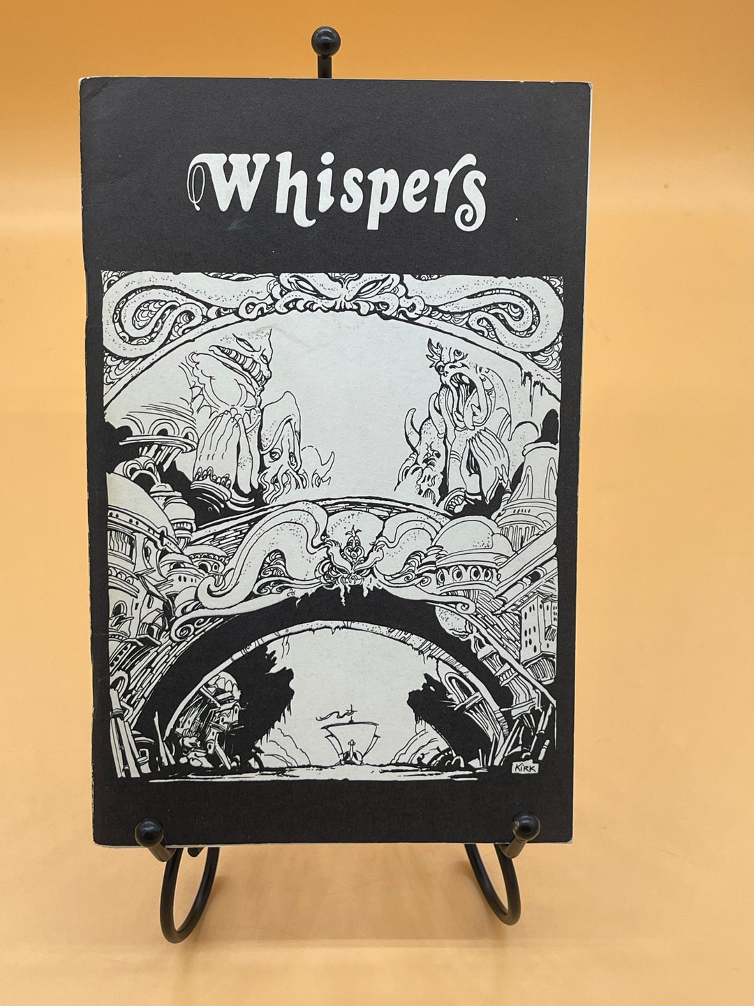 Rare Horror Books Horror Magazine Whispers From Editor Stuart David Schiff Volume 1 Number 4 ...