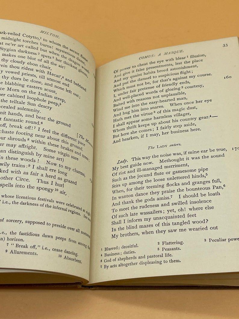 Eclectic English Classics Milton's Minor Poems Edited With Intro 1911 ...