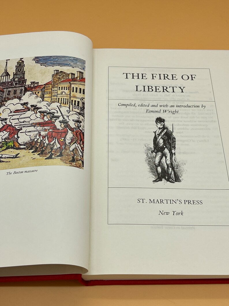 American History the Fire of Liberty by Osmond Wright, Editor Intro ...