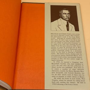 The Methods of Uncle Abner by Melville Davisson Post First Edition ...