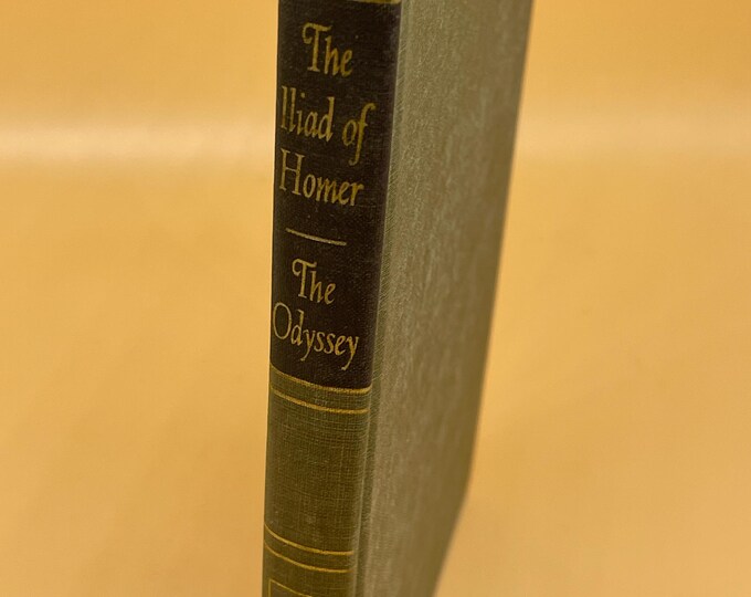 The Iliad of Homer and the Odyssey 1952 Britannica Great Books of the ...
