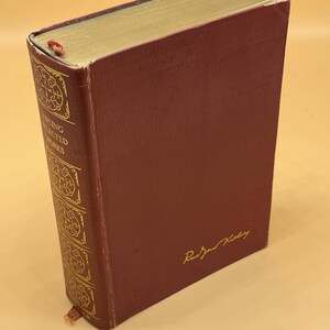 Rare Books the Works of Rudyard Kipling One Volume Edition Circa 1900 ...